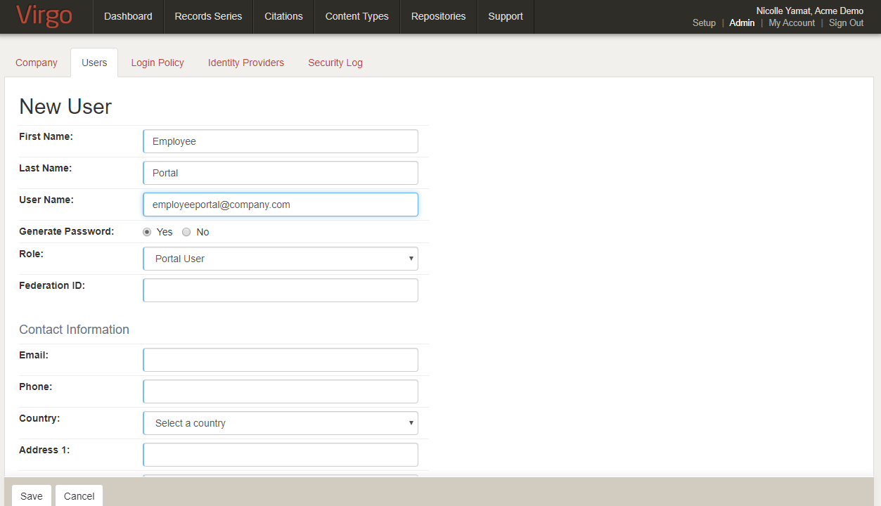 Access Unify | Lifecycle Employee Portal Setup