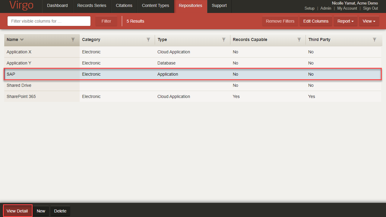 Navigating Repositories